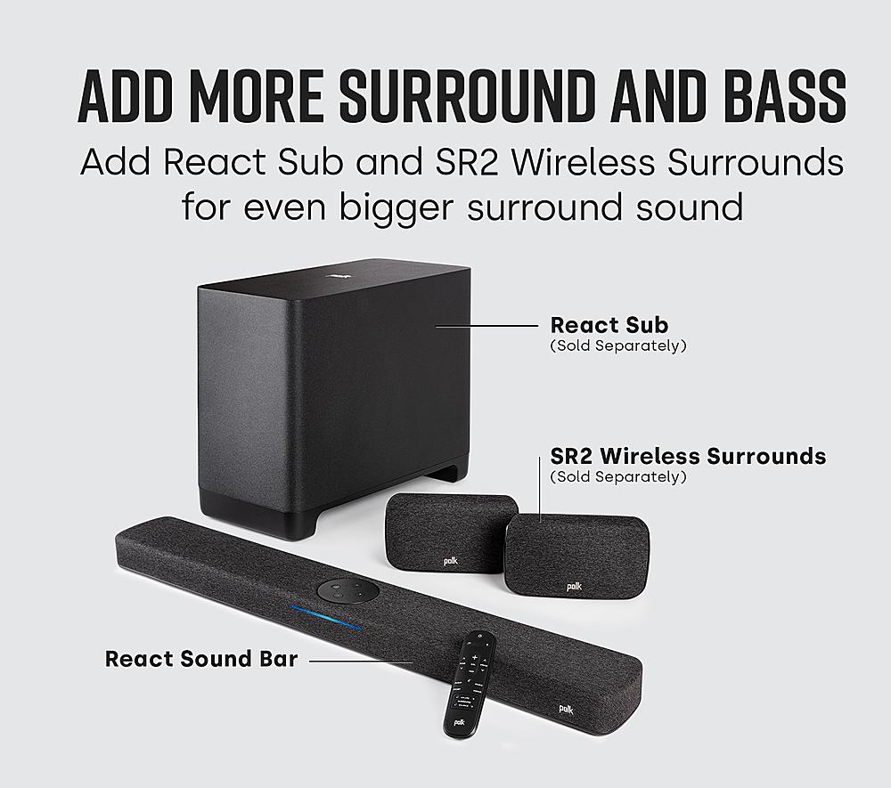 JBL Bar 1000 Surround Sound System with 7.1.4 Channel Soundbar, 10" Wireless Subwoofer ...