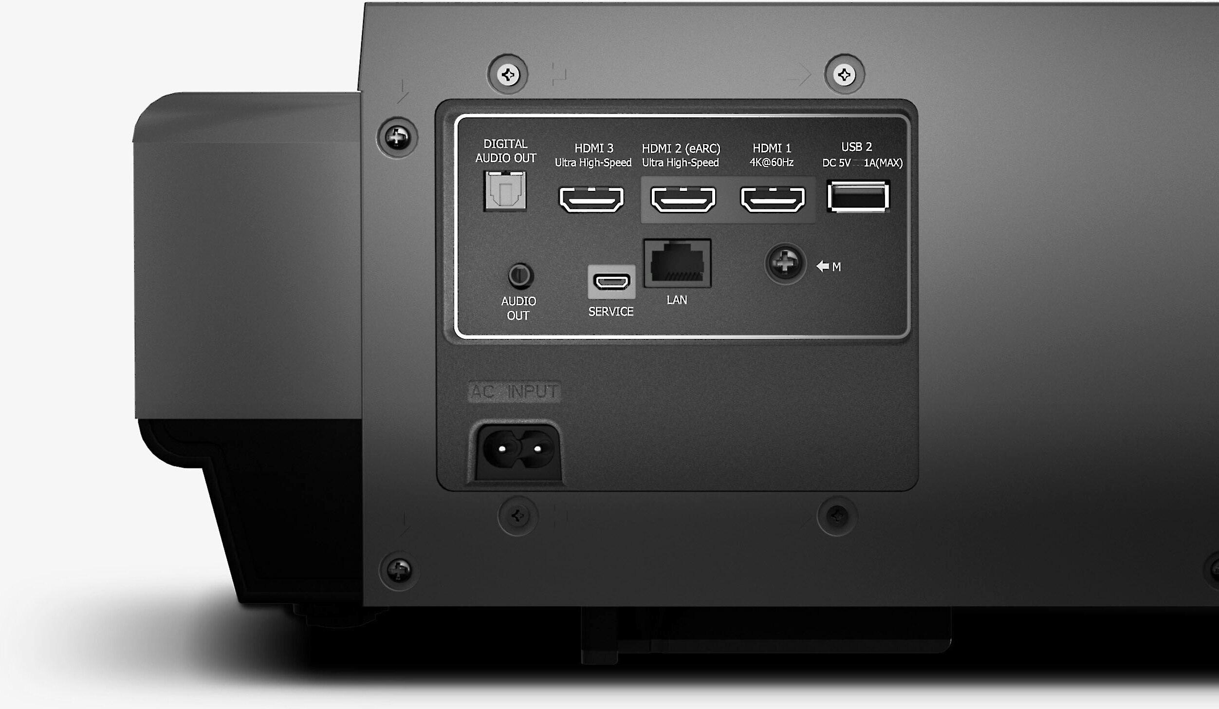 Hisense PX2-PRO TriChroma 4K Ultra Short Throw Laser Cinema Projector ...