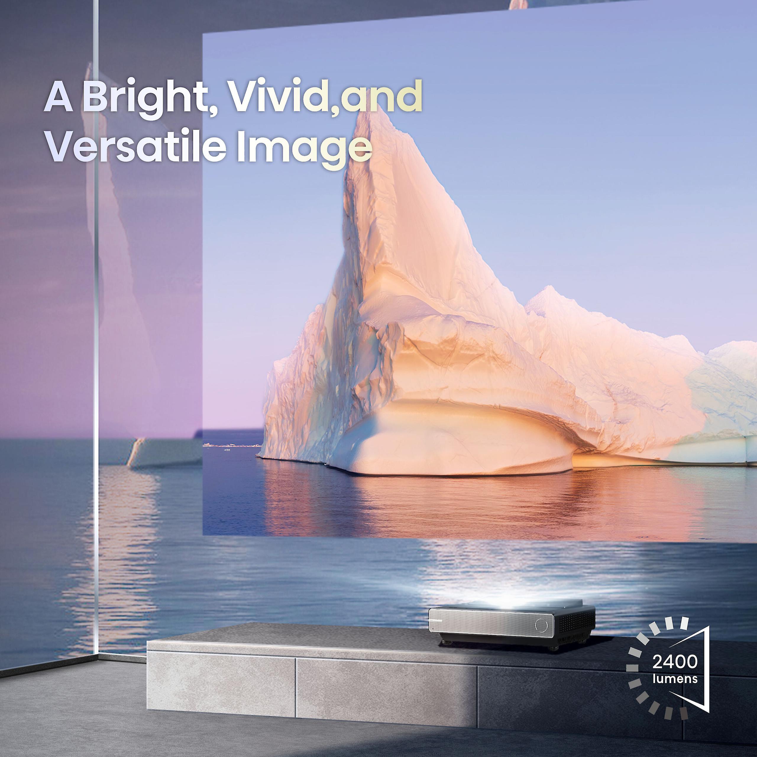 Hisense PX2-PRO TriChroma 4K Ultra Short Throw Laser Cinema Projector ...