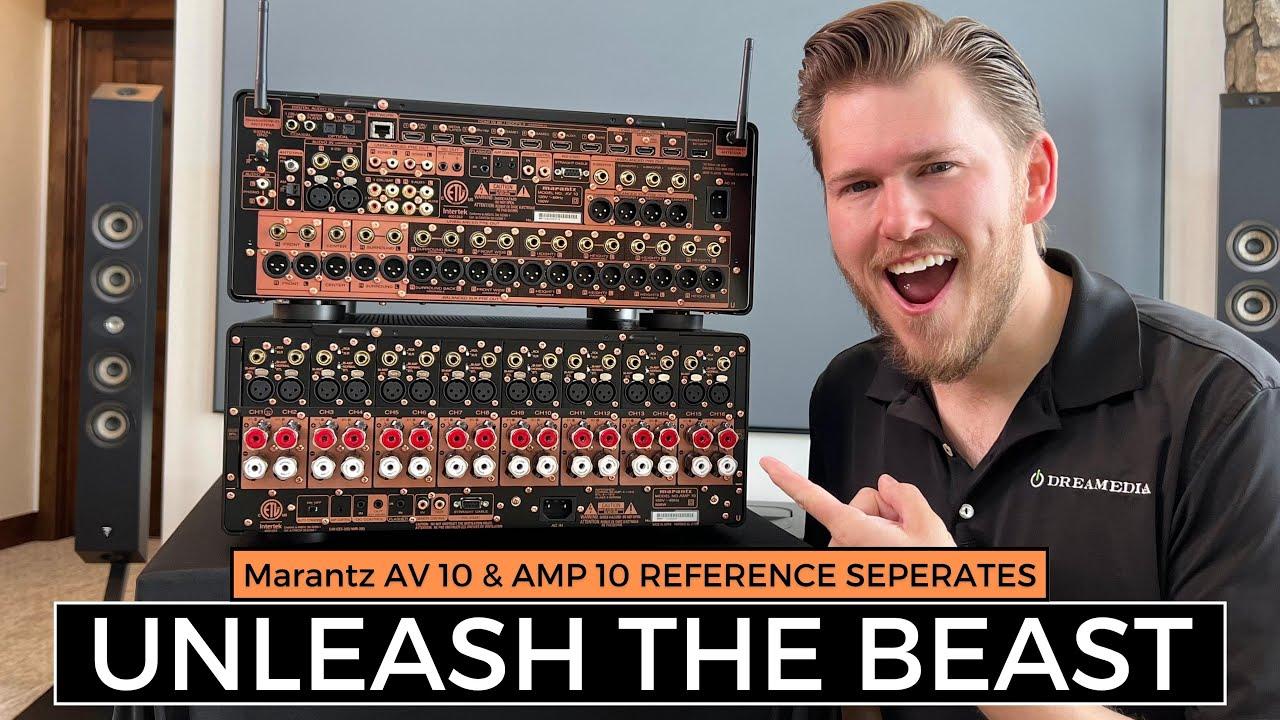 GAME CHANGER! 😯 Marantz AV10 & AMP10 Flagship Separates to ELEVATE Your ...