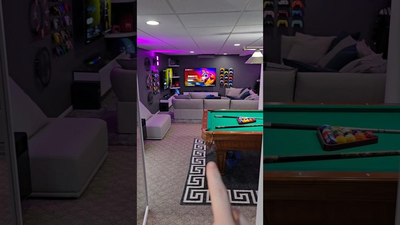 What's stopping you from building a GAME ROOM in your basement? 🎮🏗 # ...