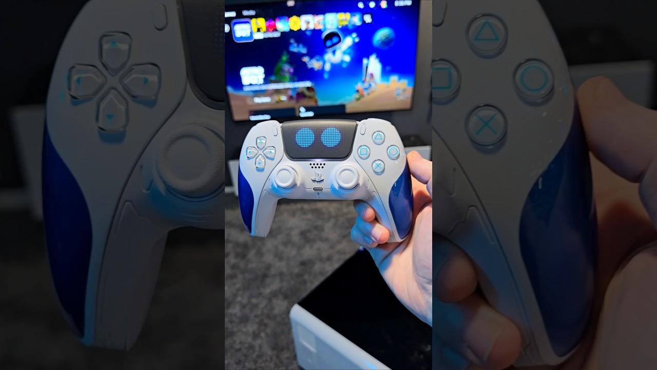 ASTRO BOT PS5 Controller UNBOXING 💙🎮 #Gaming #PS5 #AstroBot #Viral ...