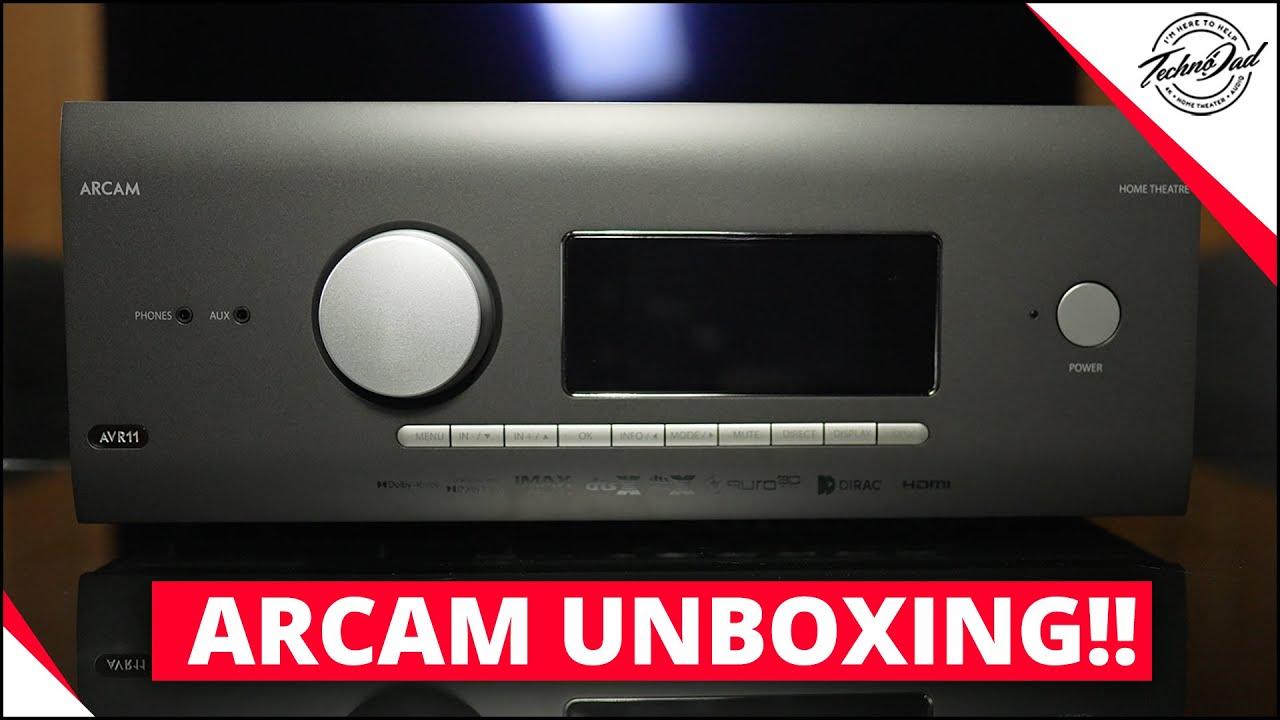 Arcam AVR11 Unboxing & Overview | Premium Home Theater A/V Reciever ...