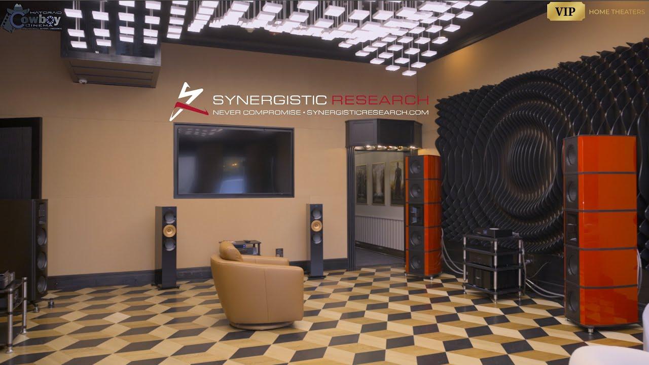 The BEST Speakers He’s EVER Heard? Synergistic Research Sound Lounge at VIP Home Theaters ...