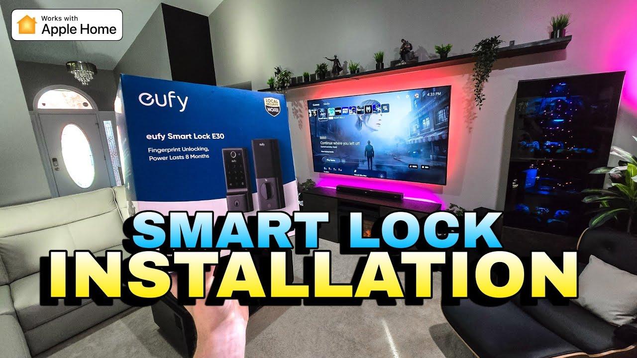 Keeping My Gaming Setup SAFE 🔒 - eufy Smart Lock E30 INSTALLATION ...