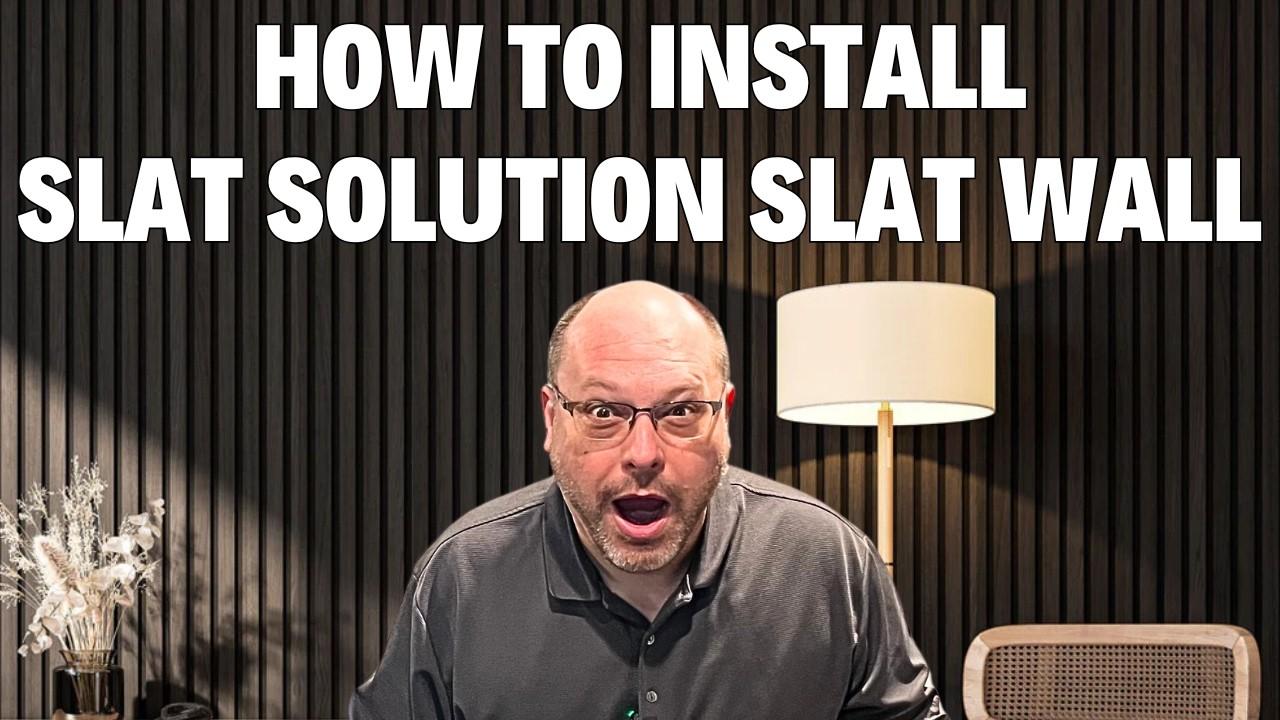 How to Install Wood Slat Wall Panels | Slat Solution - HomeTechnologyReview