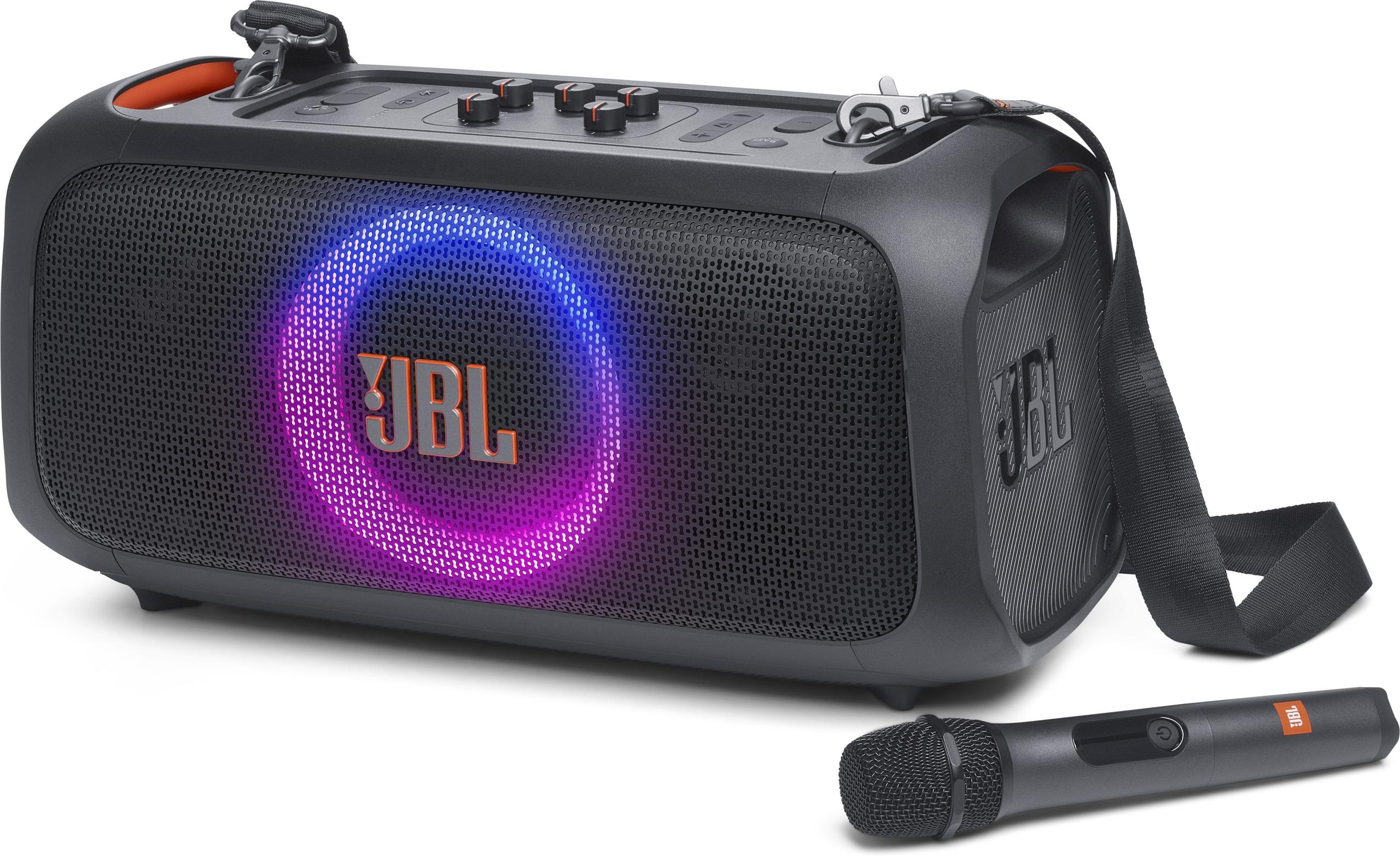 JBL Authentics 300 Smart Speaker vs JBL PartyBox On-The-Go Essential Portable Party Speaker ...
