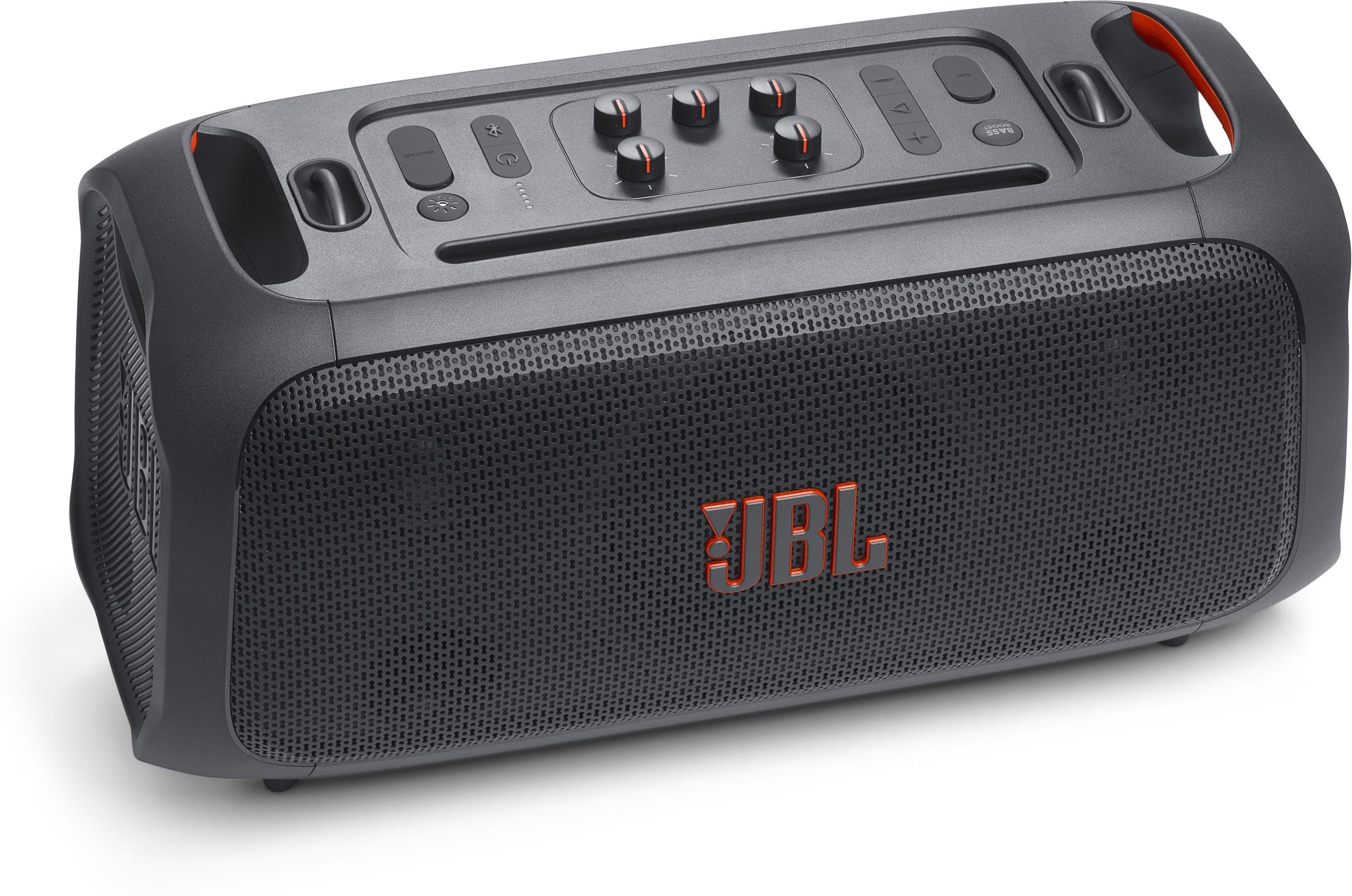 JBL Authentics 300 Smart Speaker vs JBL PartyBox On-The-Go Essential Portable Party Speaker ...