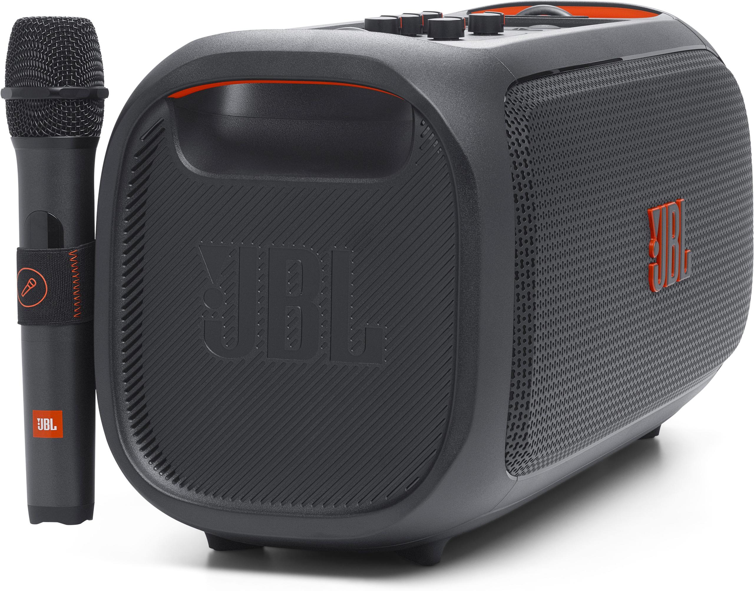 JBL Authentics 300 Smart Speaker vs JBL PartyBox On-The-Go Essential Portable Party Speaker ...