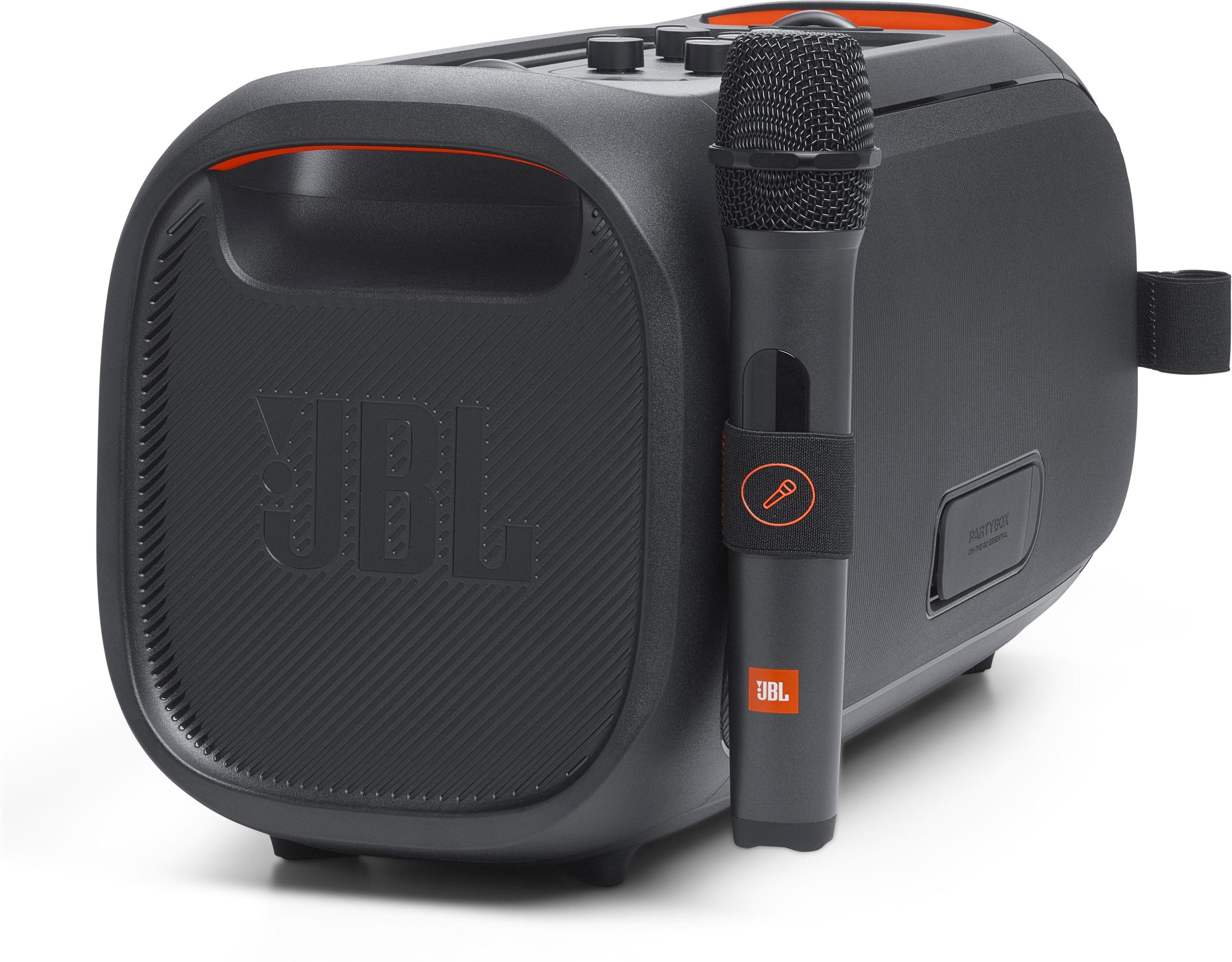 JBL Authentics 300 Smart Speaker vs JBL PartyBox On-The-Go Essential Portable Party Speaker ...