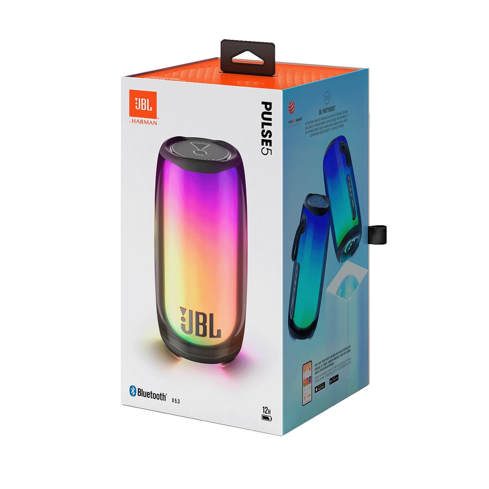 JBL Go 3 Portable Bluetooth Speaker vs JBL Pulse 5 Portable Bluetooth ...
