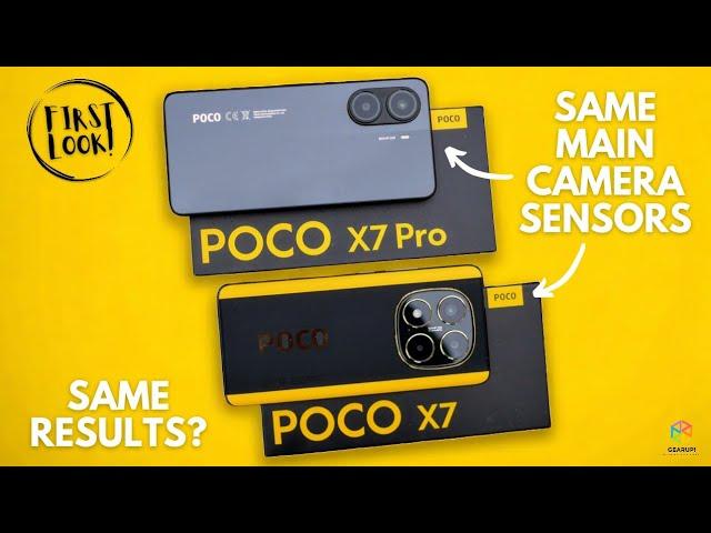 POCO X7 & X7 PRO: Camera 📸 Comparison (w/ video + photo samples ...