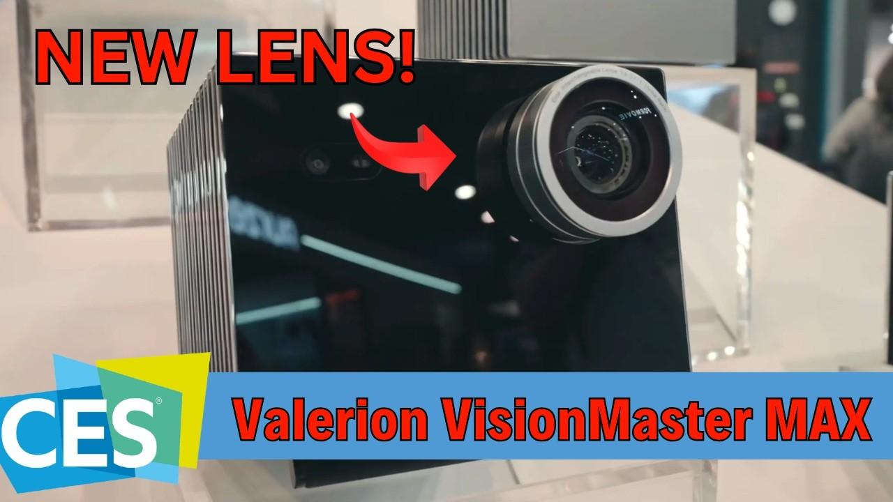 Valerion Visionmaster MAX at CES 2025 New Lens, Dynamic Aperture, Lens Shift! - HomeTheaterReview