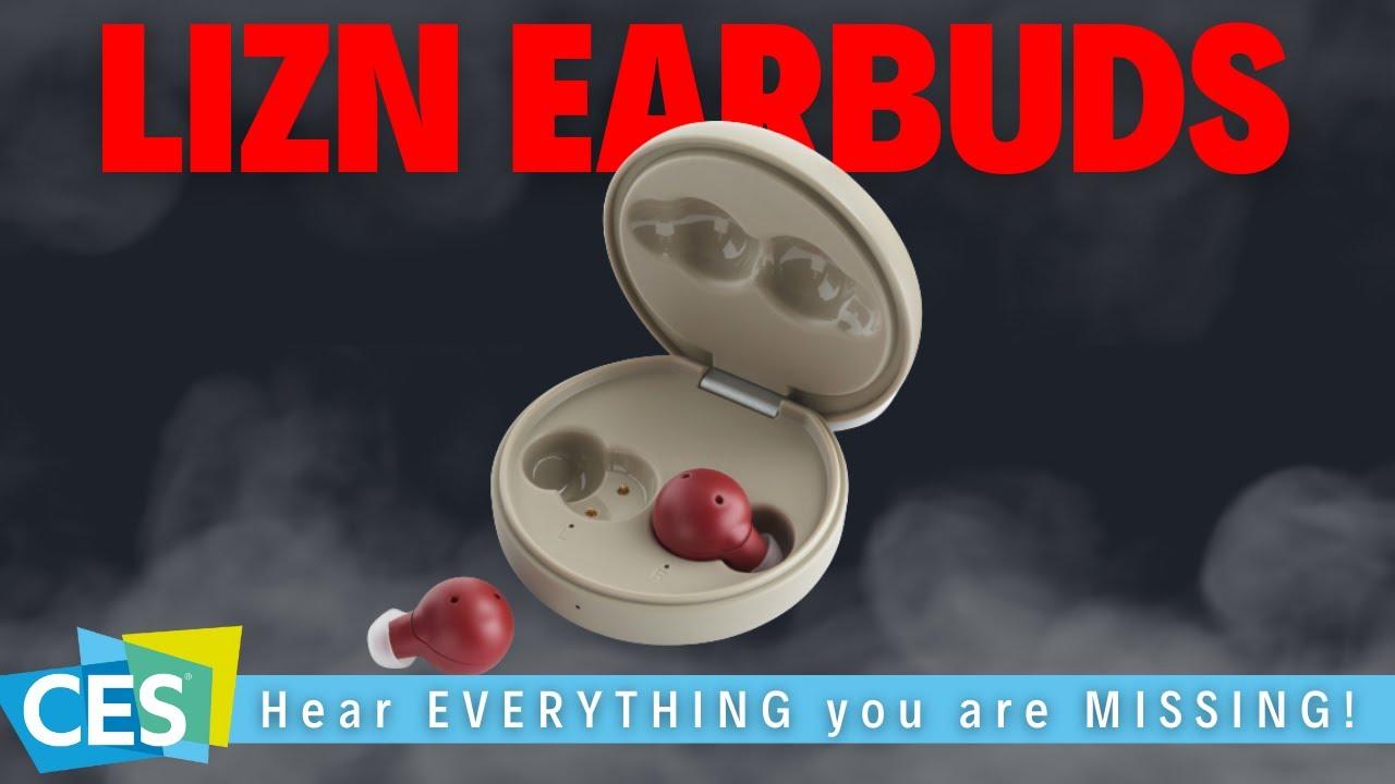 LIZN Earbuds at CES 2025 - Hear EVERYTHING you are MISSING ...