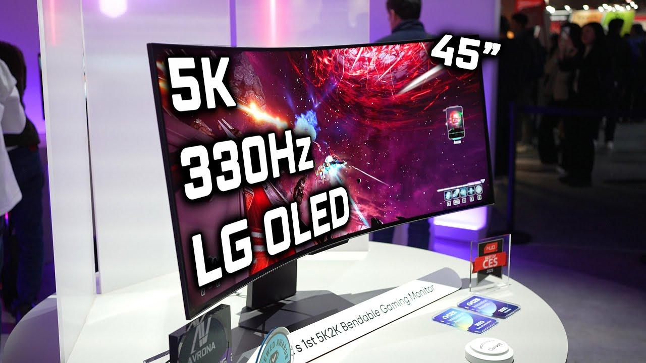 Best Ultrawide Ever - LG 4K 45GX990A Hands On (CES 2025 ...