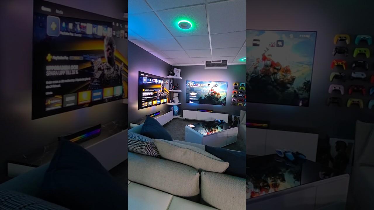 My GAMING SETUP Has A BATHROOM W/ RGB FAN & Bluetooth Speaker 😮👀 # ...