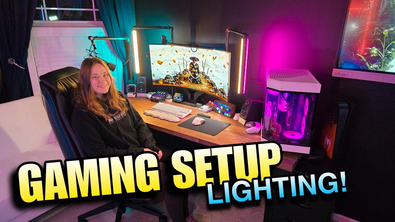 How To Get PERFECT Gaming Setup Lighting! - Logitech G G HUB ...