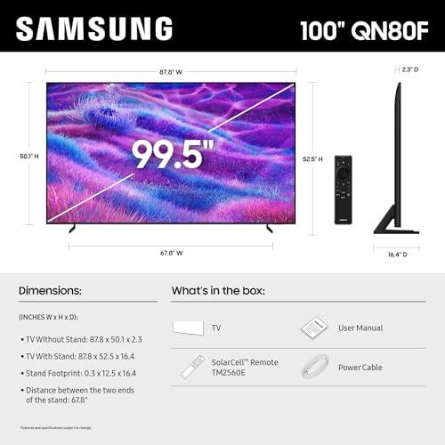 TCL 115" QM7K Series QD-Mini LED 4K Smart TV 2025 vs Samsung 100" Neo ...