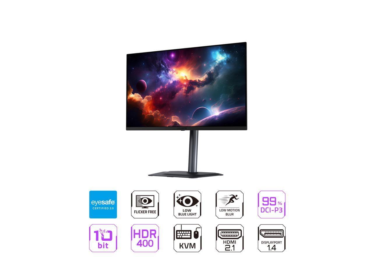 HP OMEN 27s FHD 240Hz Gaming Monitor vs GIGABYTE MO27Q2 27" QD-OLED QHD ...