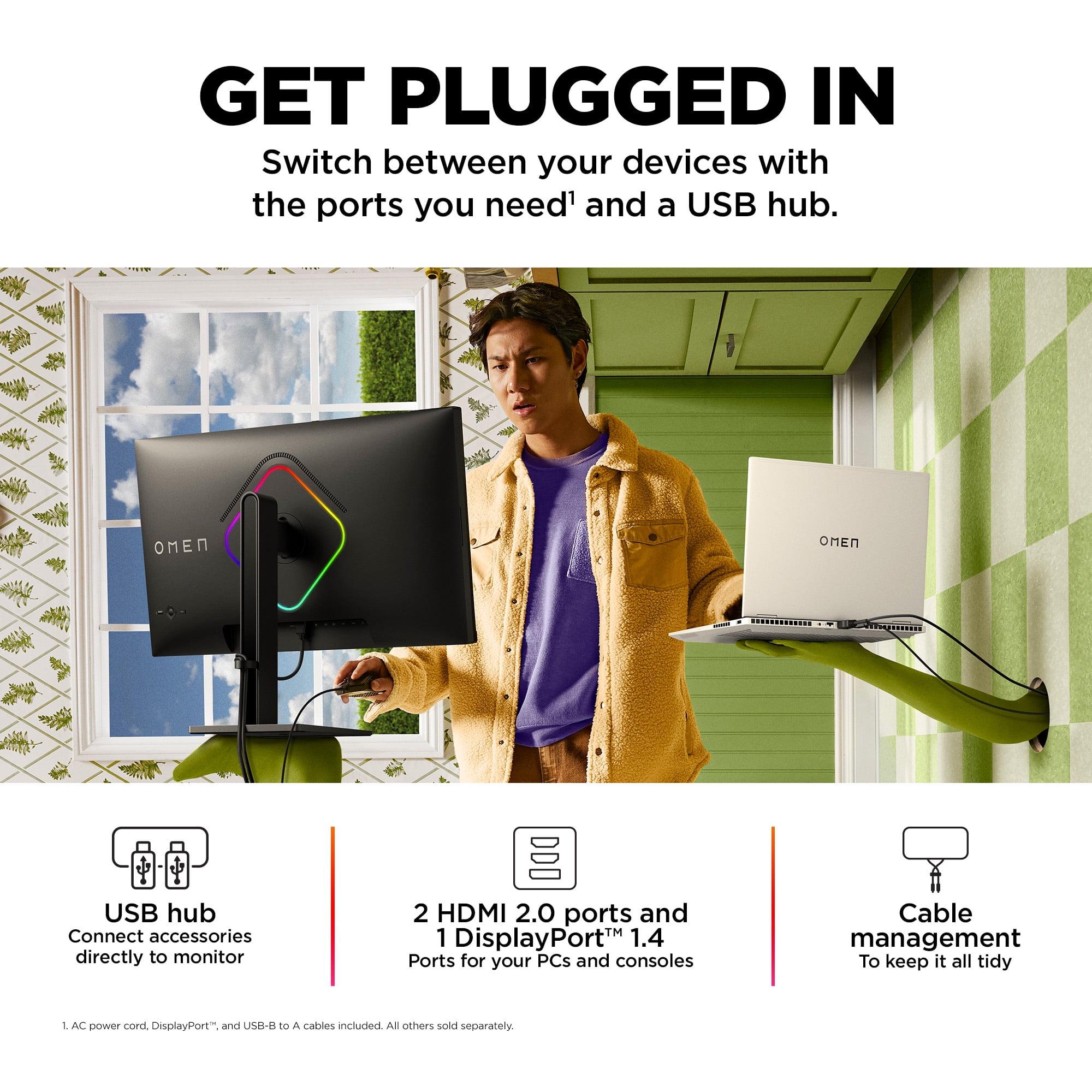 HP OMEN 27s FHD 240Hz Gaming Monitor vs LG UltraGear 27" 4K 240Hz Dual ...