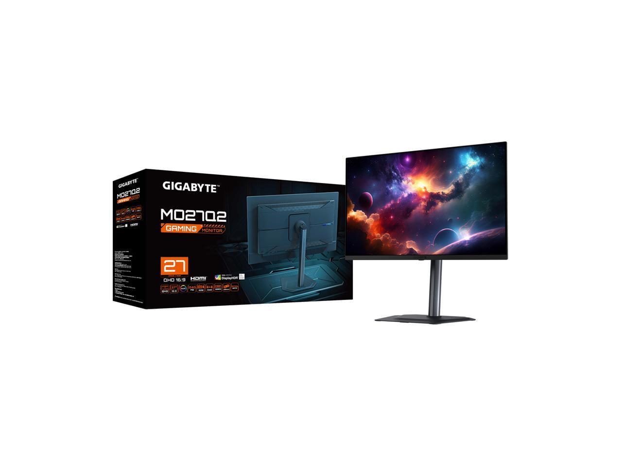 HP OMEN 27s FHD 240Hz Gaming Monitor vs GIGABYTE MO27Q2 27" QD-OLED QHD ...
