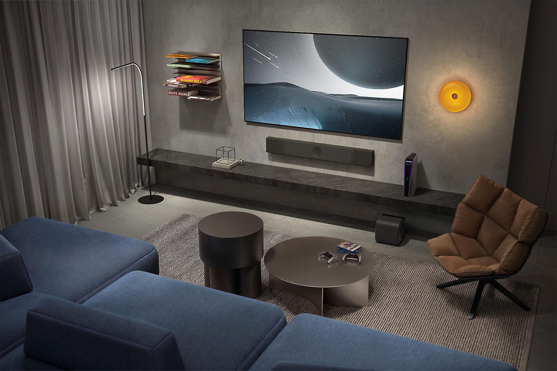 KEF XIO Soundbar vs TCL Q85H Q Class 7.1.4 Channel Sound Bar System ...