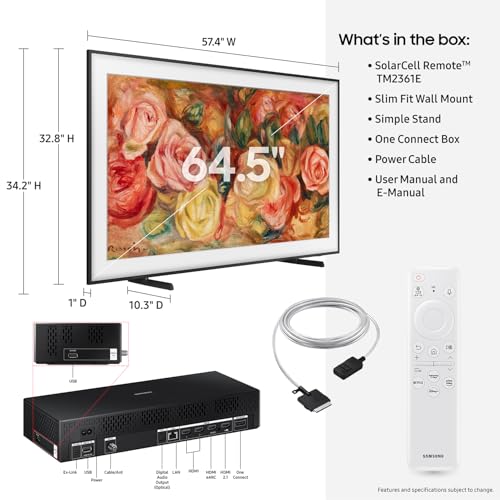 Samsung 65" The Frame QLED 4K 2024 TV vs Samsung 65-Inch Q7F Series ...