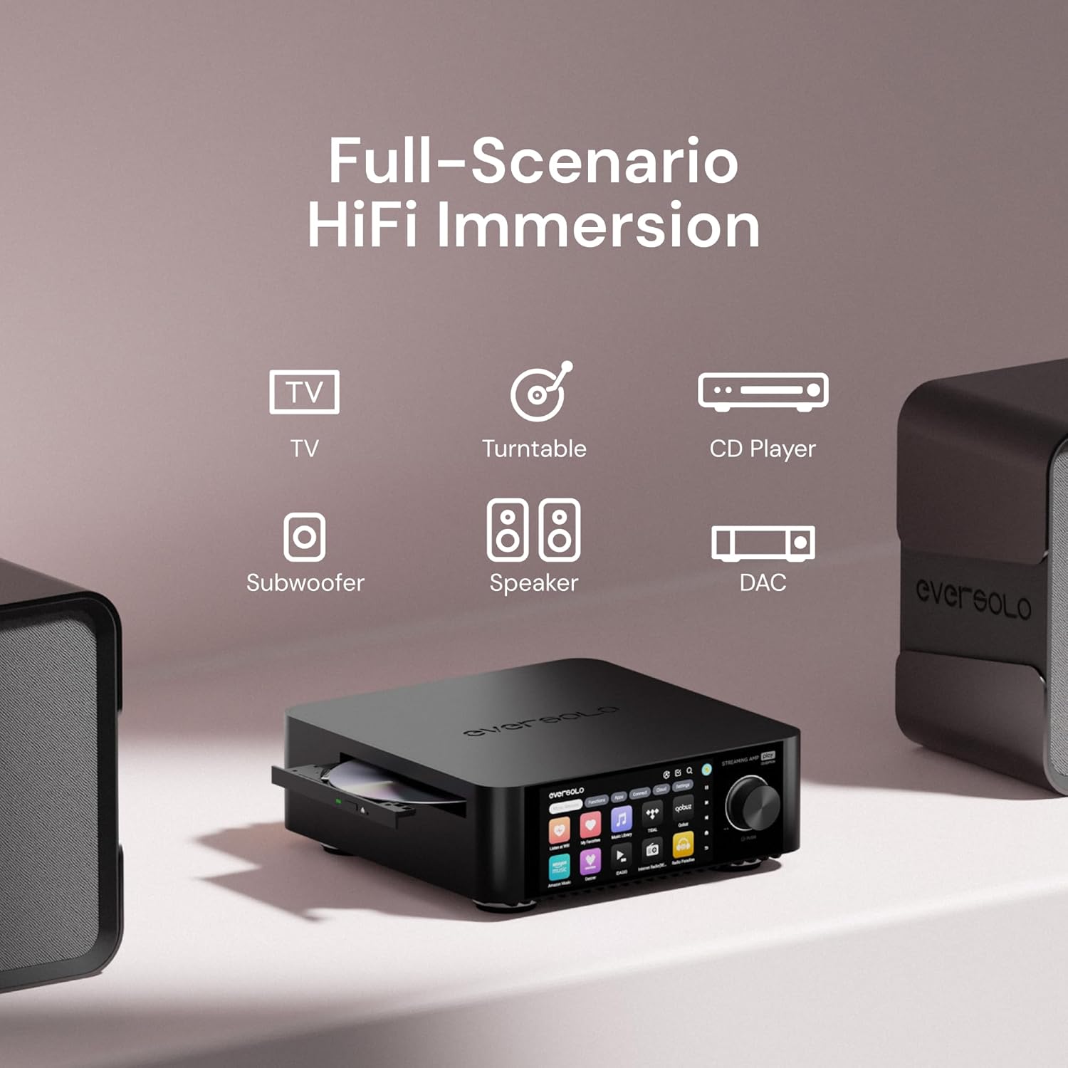 Eversolo Play Streaming Amplifier vs WiiM Amp Ultra Streaming Amplifier ...