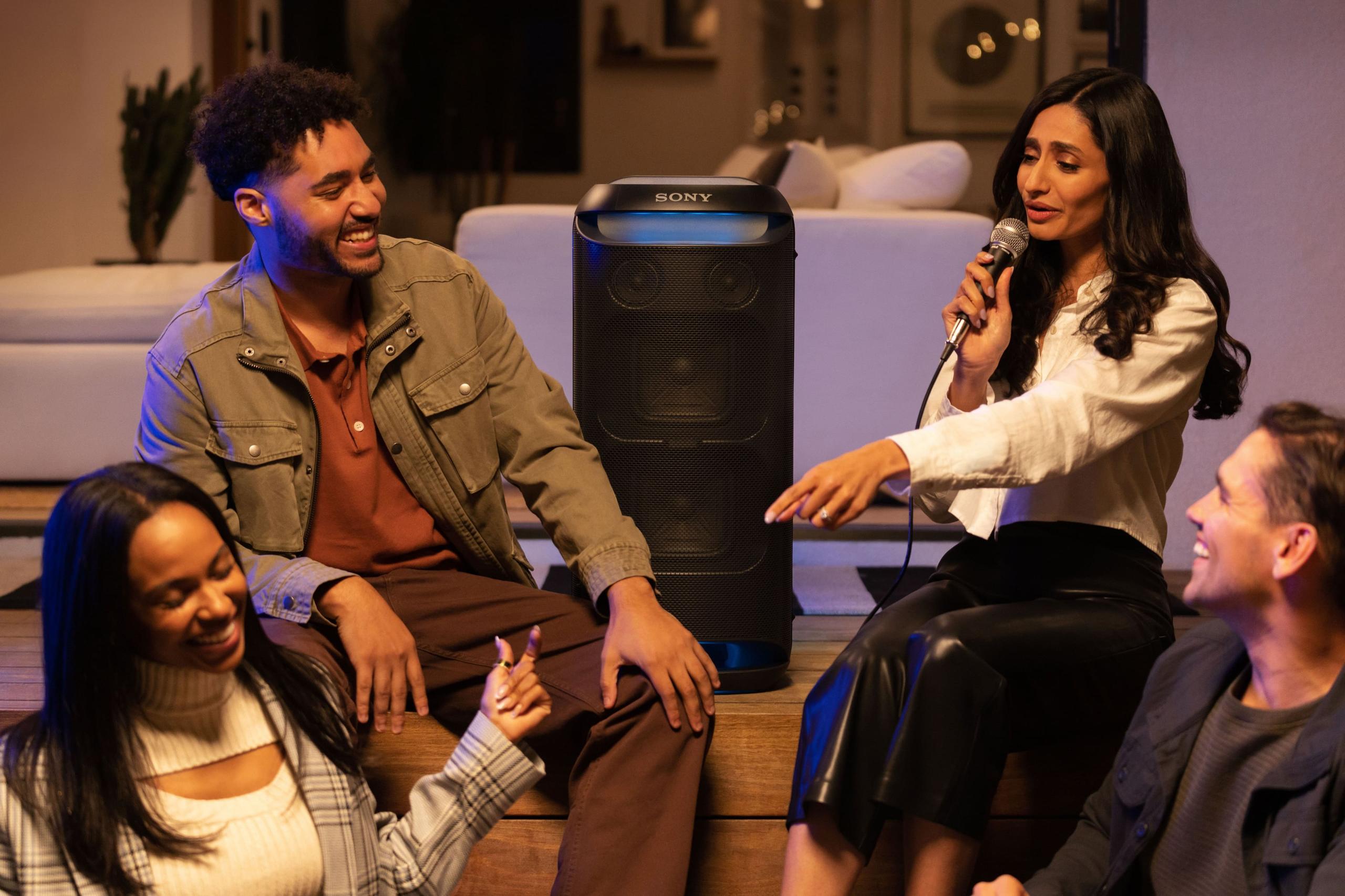 Samsung MX-ST50F Sound Tower Party Speaker vs Sony SRS-XV800 X-Series ...