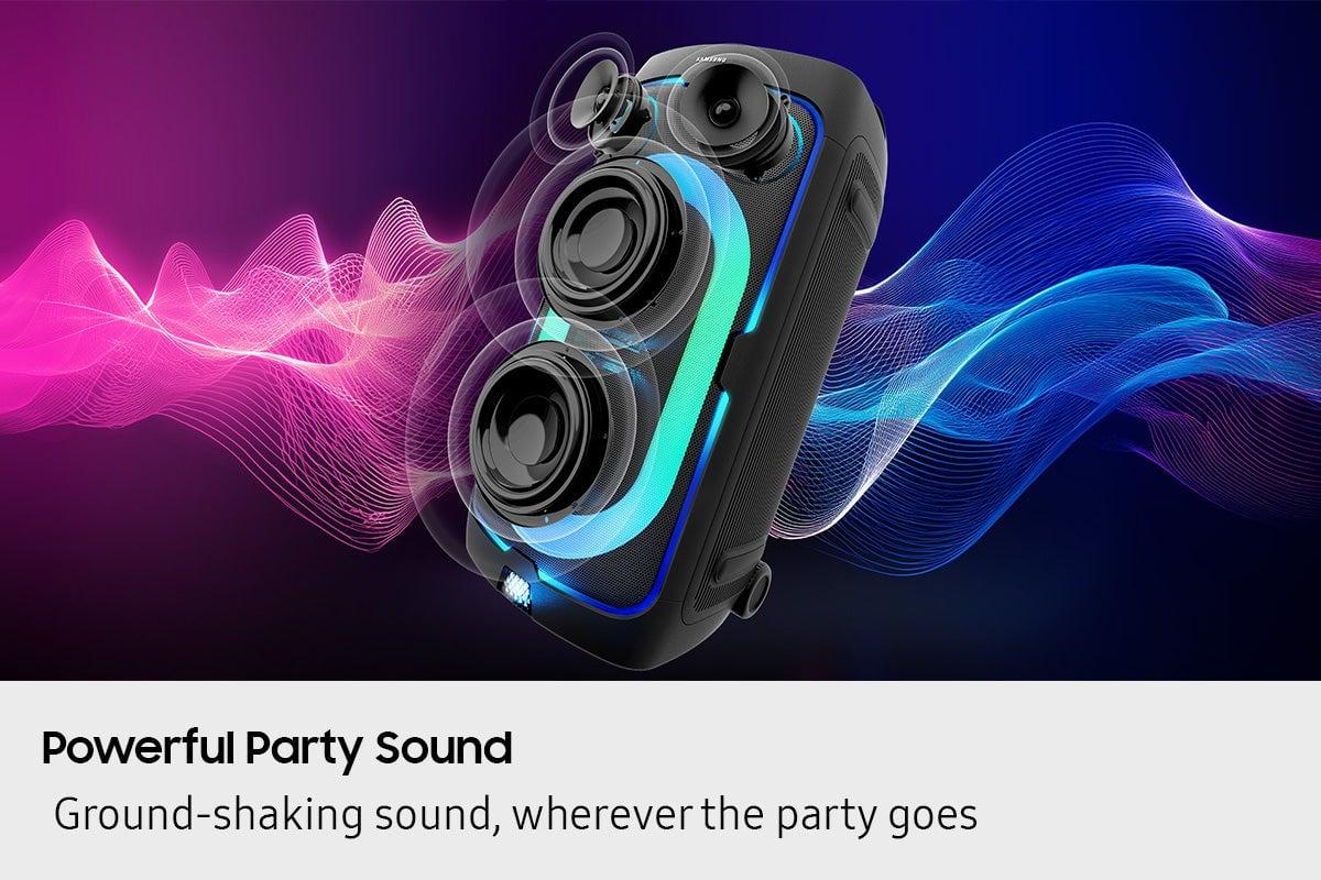 Samsung MX-ST50F Sound Tower Party Speaker vs JBL PartyBox Encore ...