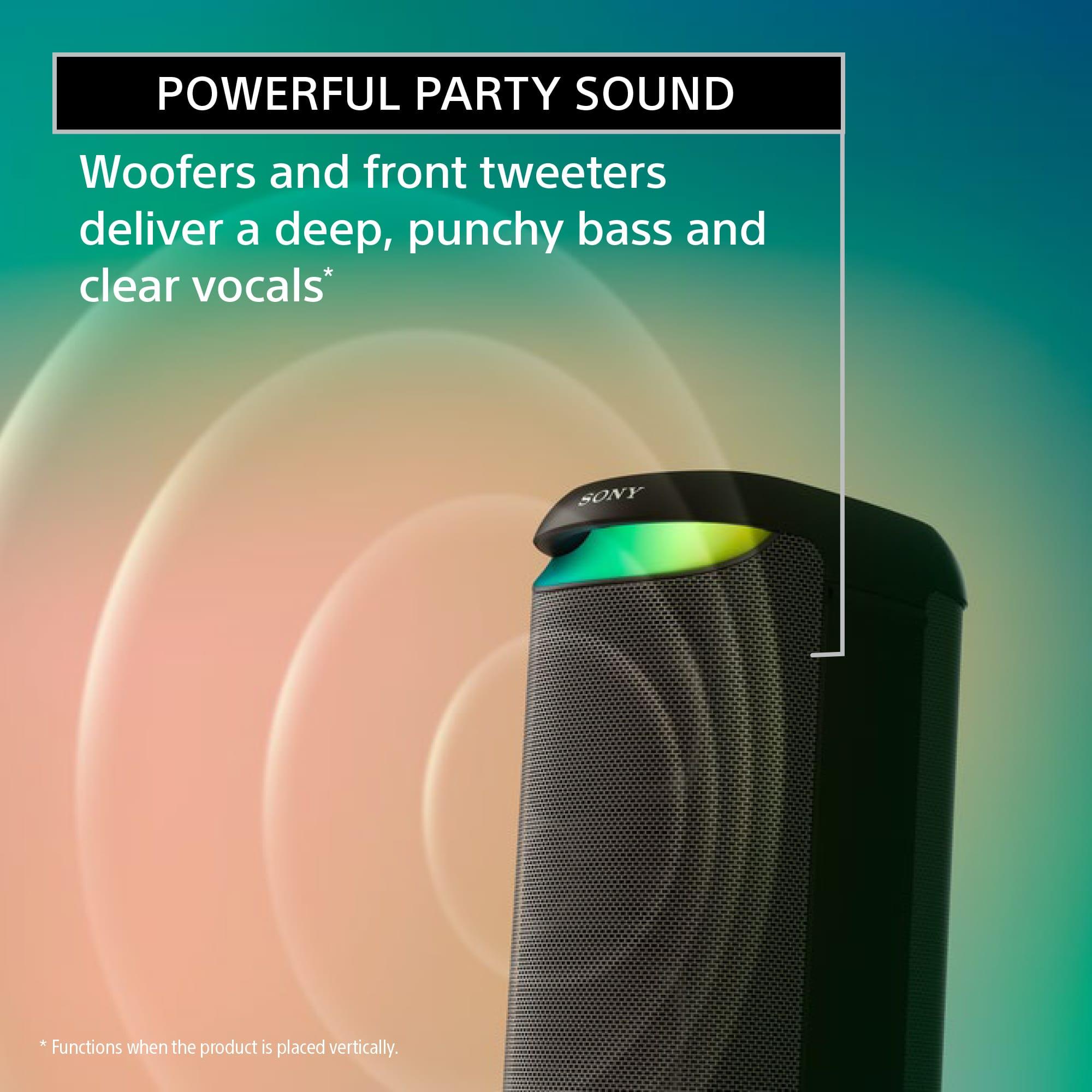 Sony SRS-XV500 Wireless Party Speaker vs Sony SRS-XV800 X-Series Party ...