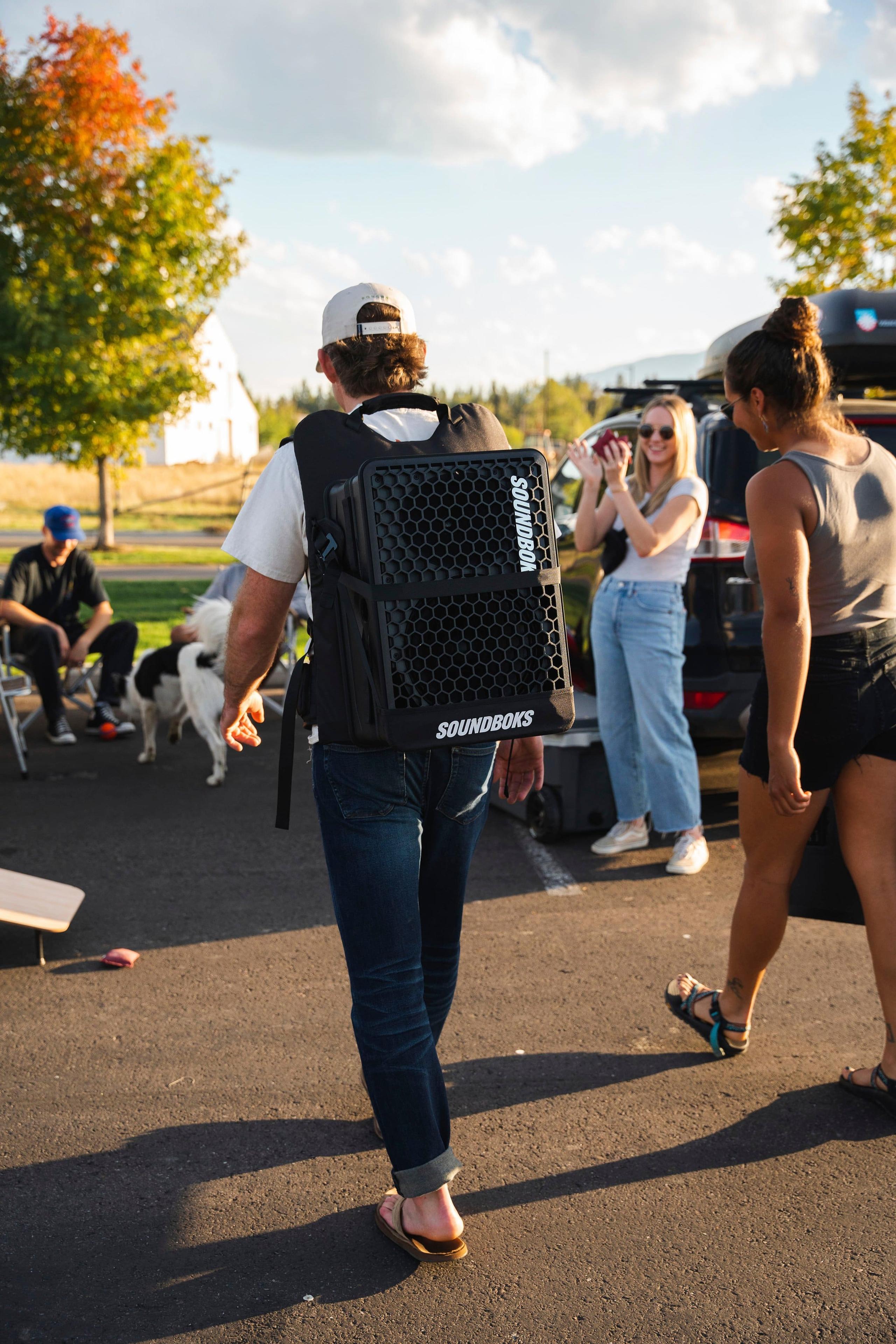 JBL PartyBox Encore Essential Speaker vs Soundboks Go Portable ...