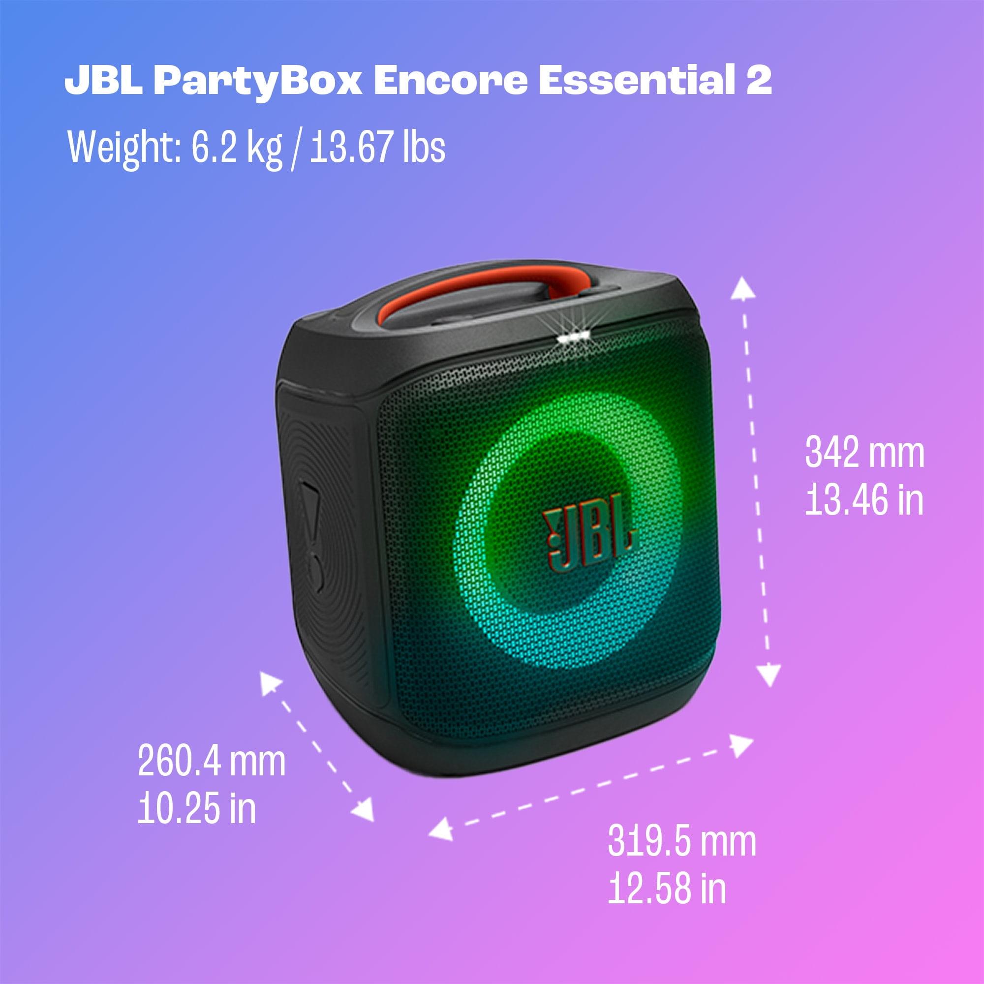 JBL PartyBox Encore Essential 2 Portable Speaker JBLPBENCOREES2AM vs ...