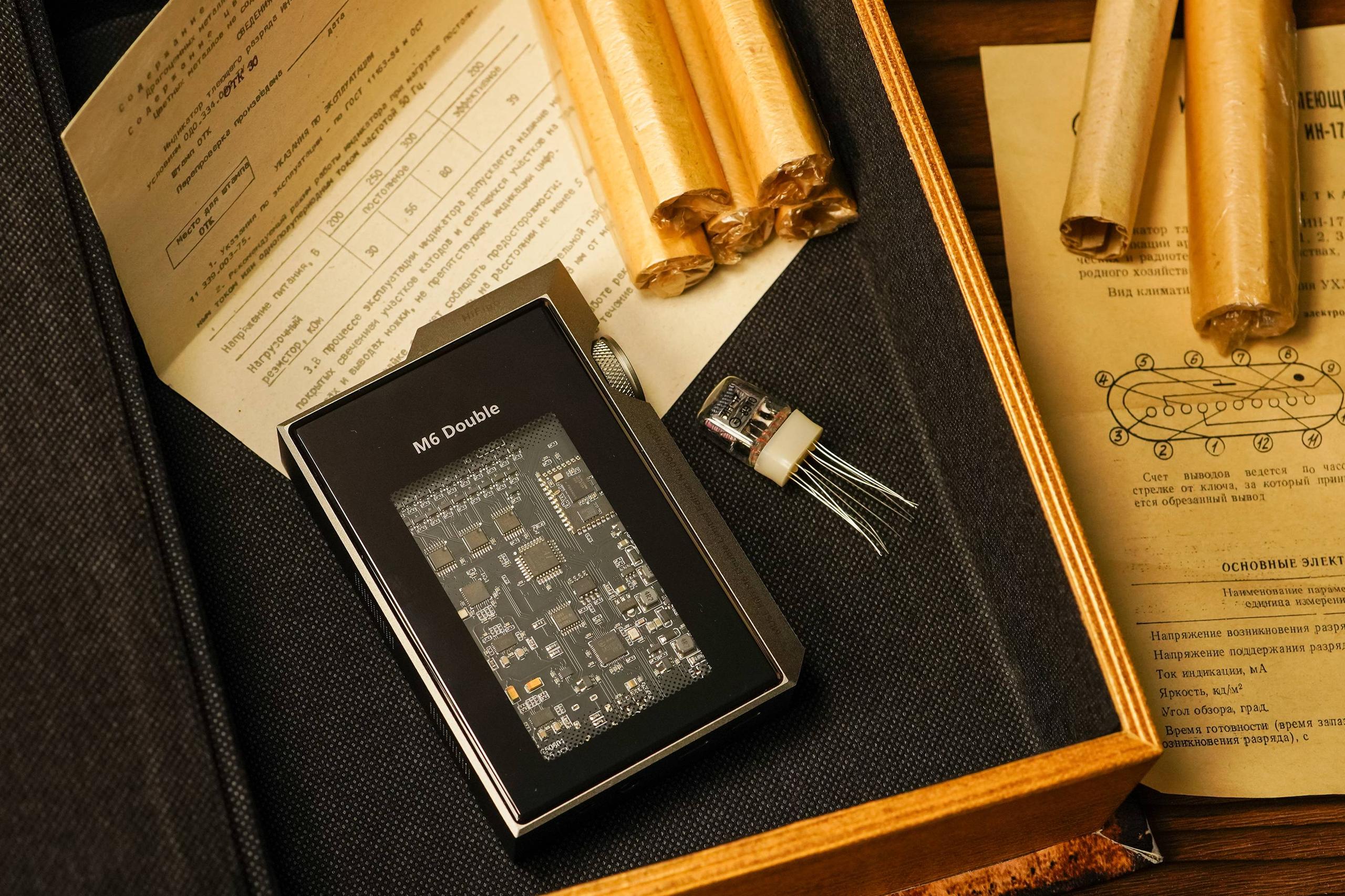 Muse HiFi Launches M6 Double: A Tube-Powered Portable DAC That Glows ...