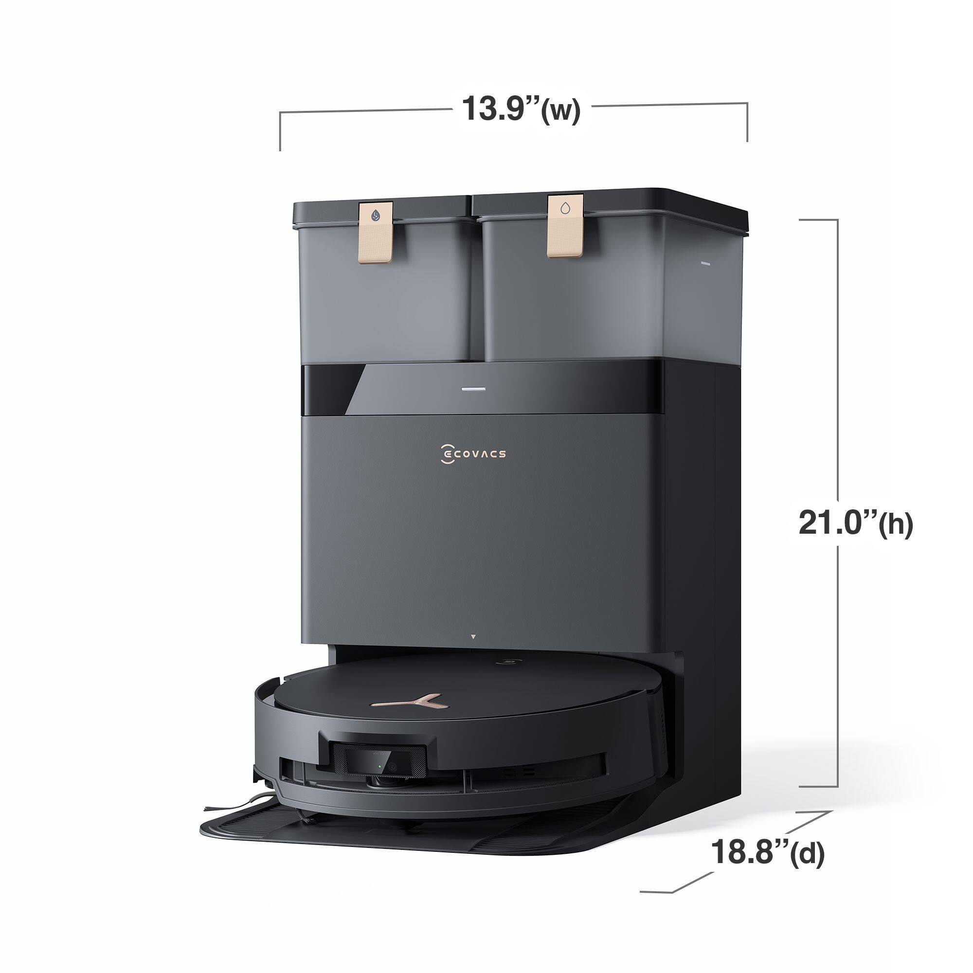 ECOVACS DEEBOT X8 PRO OMNI OZMOX8M Robot Vacuum vs bObsweep Bio PET24-7 ...