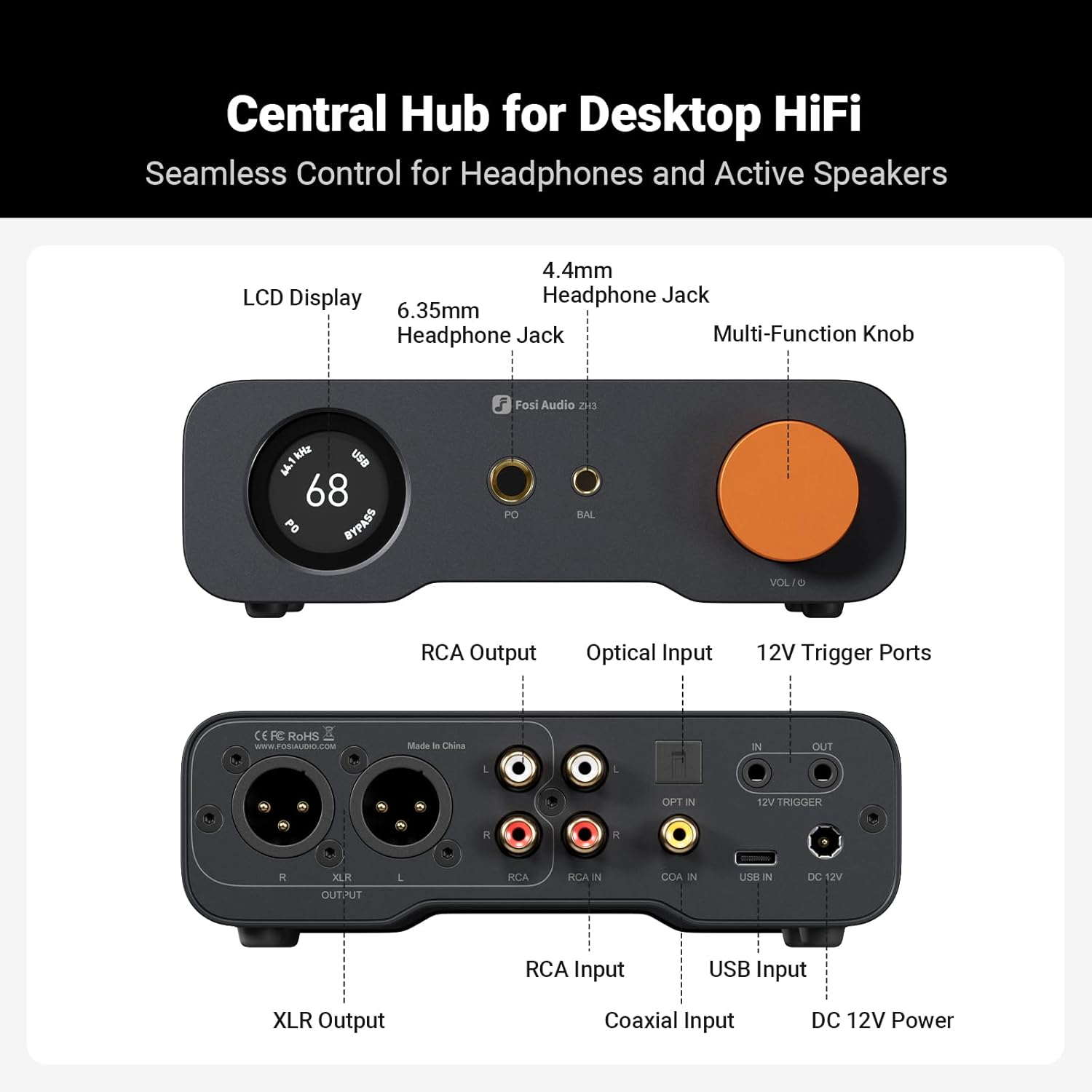 Fosi Audio ZH3 Review: Desktop Audio Without Compromise - HomeTheaterReview