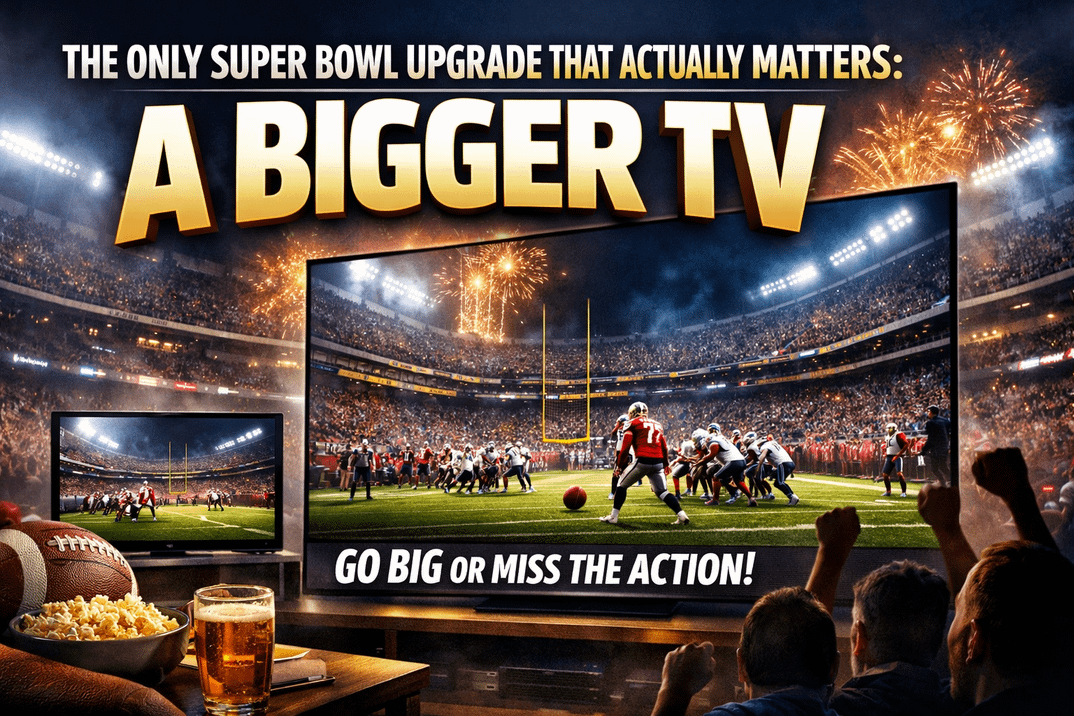 The Only Super Bowl Upgrade That Actually Matters: A Bigger TV ...